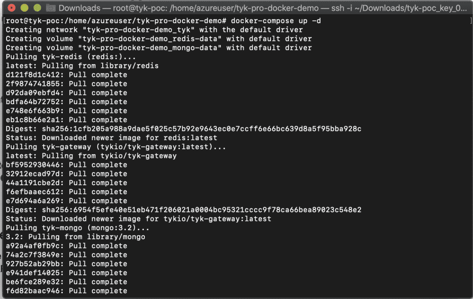 Getting started with Tyk on Microsoft Azure and Ubuntu