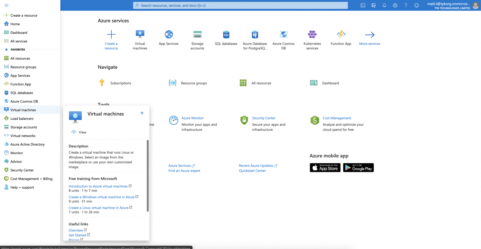 Getting started with Tyk on Microsoft Azure and Ubuntu