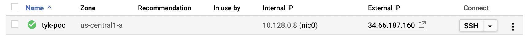 Deploying on GCP - Tyk API Management