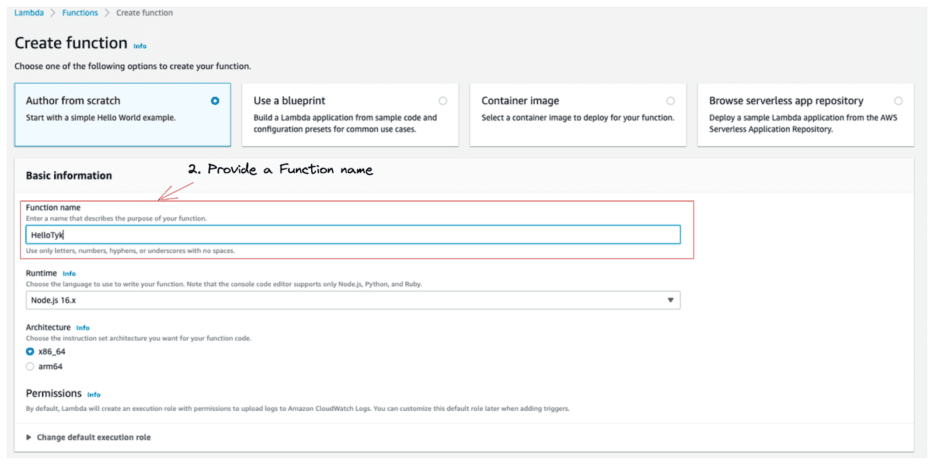 APIM for AWS Lambda - Tyk API Gateway APIM for AWS Lambda - Tyk API Gateway