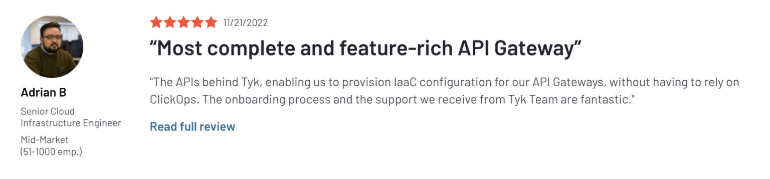 API Management Platform & API Gateway | Tyk.io