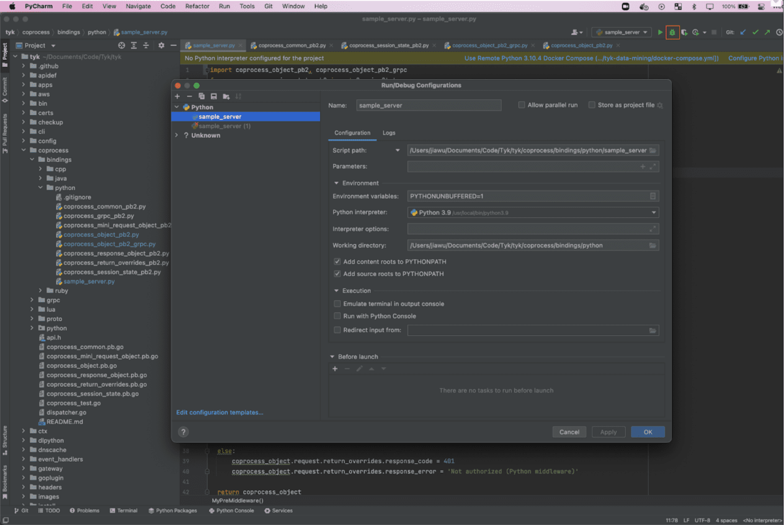 How To Configure A Grpc Server Using Tyk Tyk Api Gateway