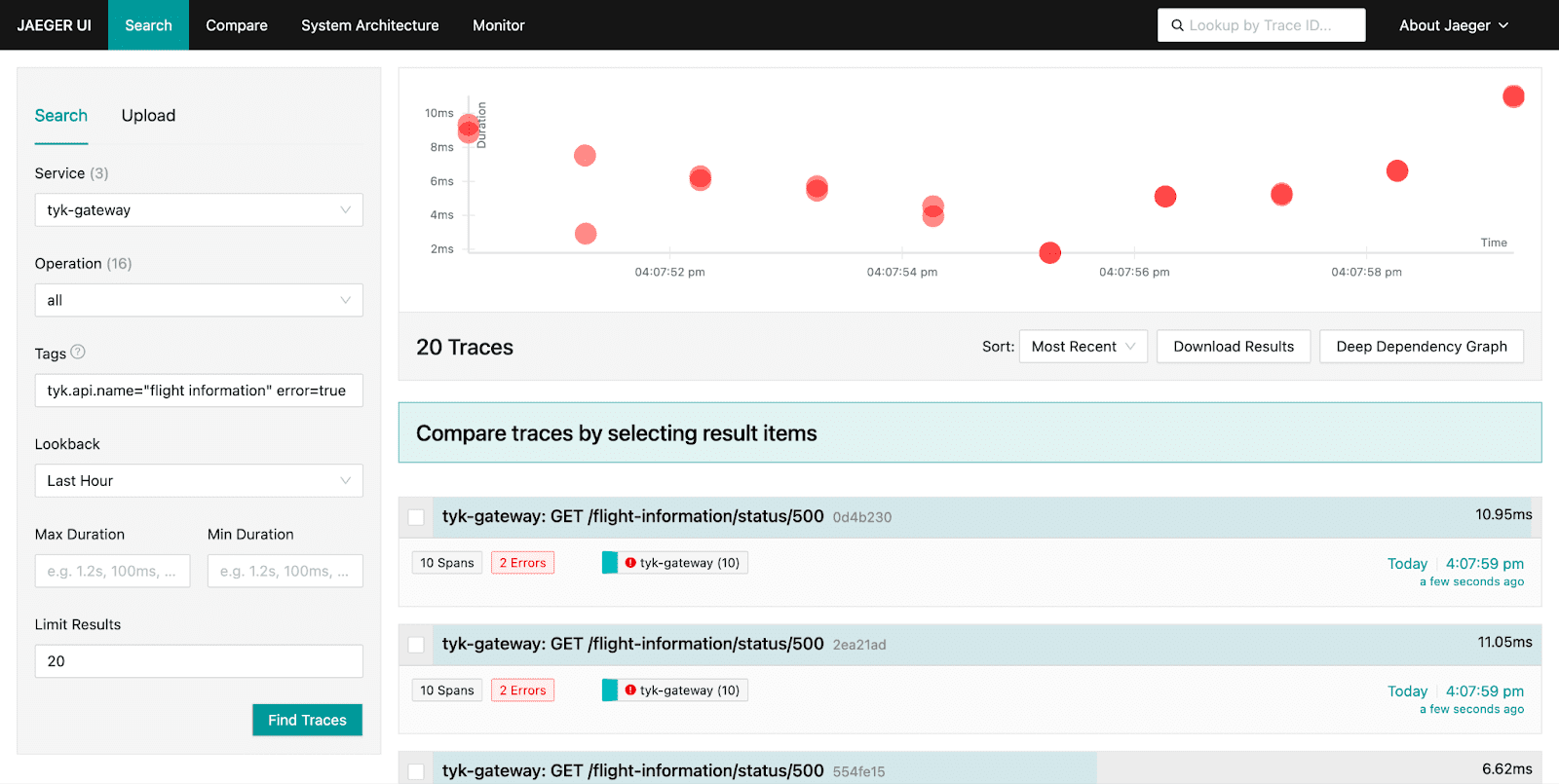 OpenTelemetry tutorial: Troubleshooting APIs With Tyk, Grafana, and Jaeger - Tyk API Gateway