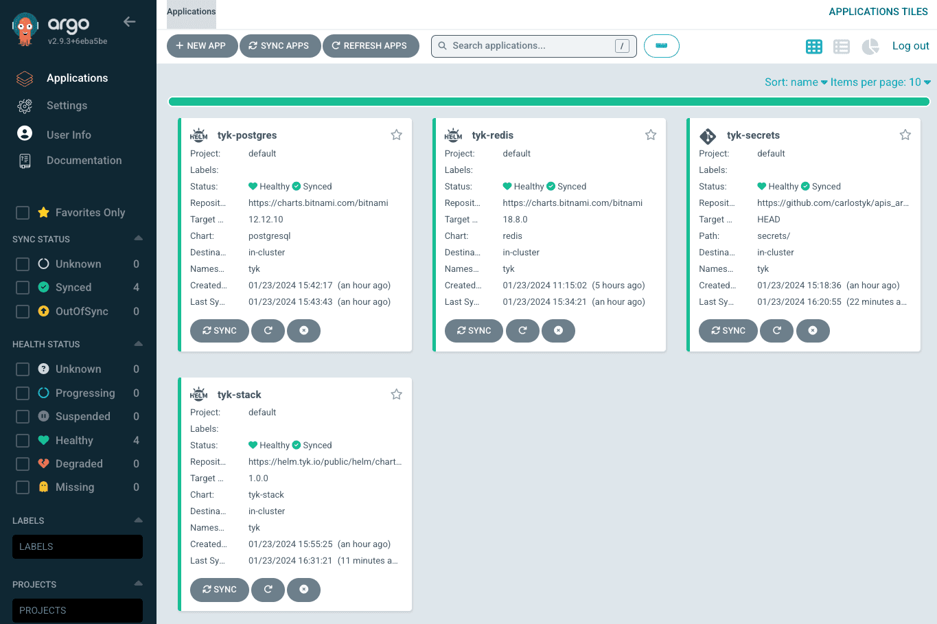 Deploying an API gateway to Kubernetes with ArgoCD
